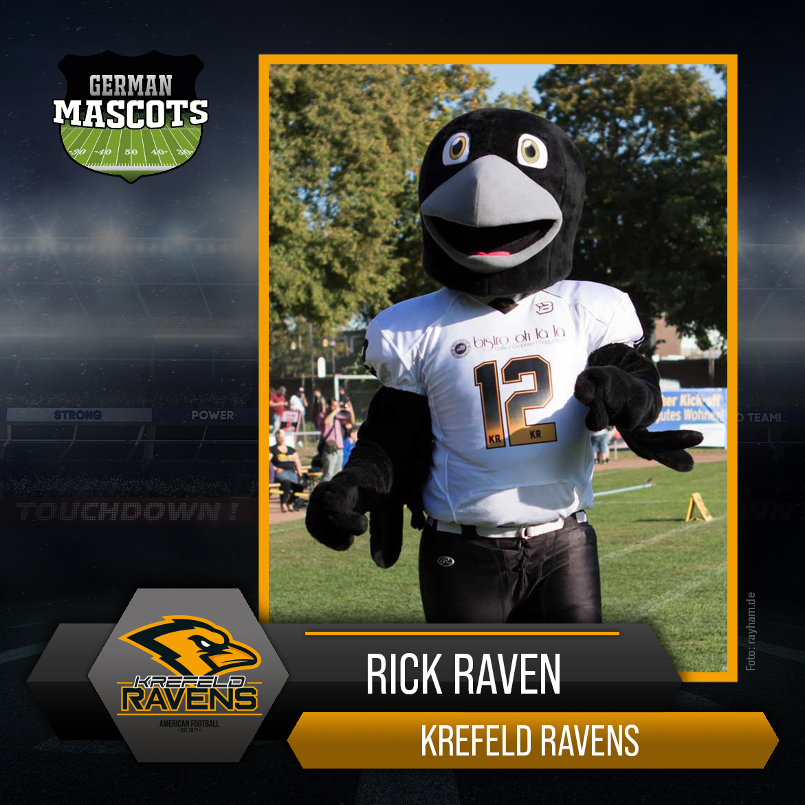 Rick Raven - German Mascots